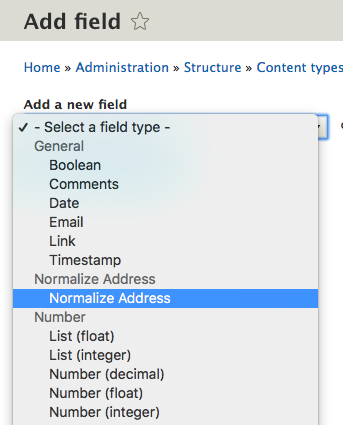 Normalize Address | Drupal.org